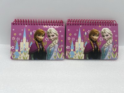 Disney Frozen Elsa Anna (Set of 2) Autograph Book Small Note Pad Memo ...