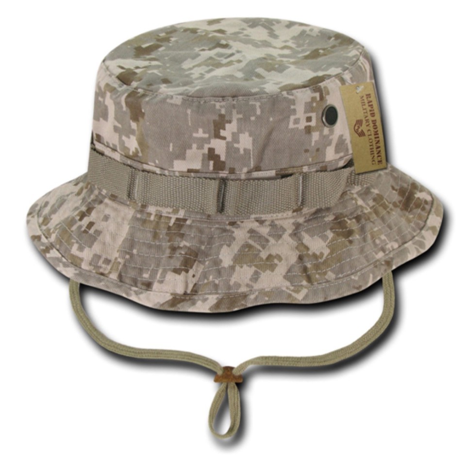 Bucket Hat Camo Cap Army Hat Military Golf Baseball Hiking Hunting ...