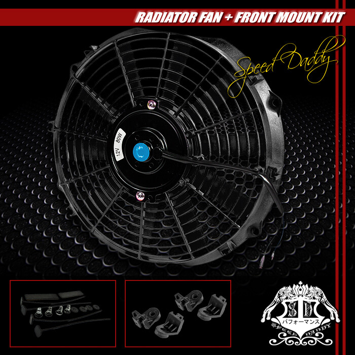 3-ROW ALUMINUM RADIATOR+2X 12"FAN KIT BLACK FOR 97-04 FORD MUSTANG GT ...