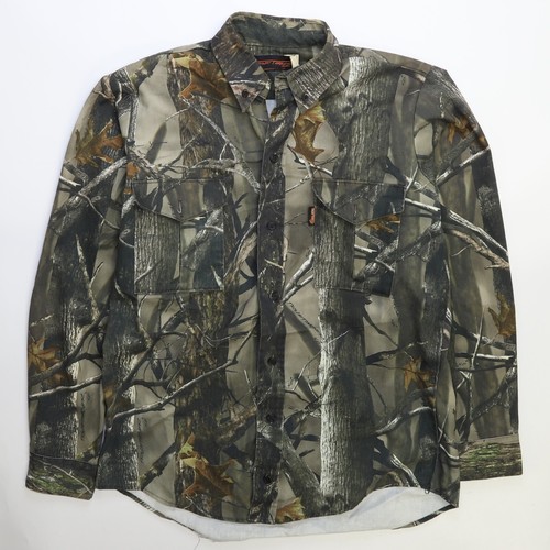 Vintage True Timber Camo Button Up Shirt Size Large | eBay