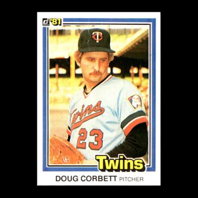 Doug Corbett 1981 Donruss Minnesota Twins #546 NM+ Vintage! | eBay