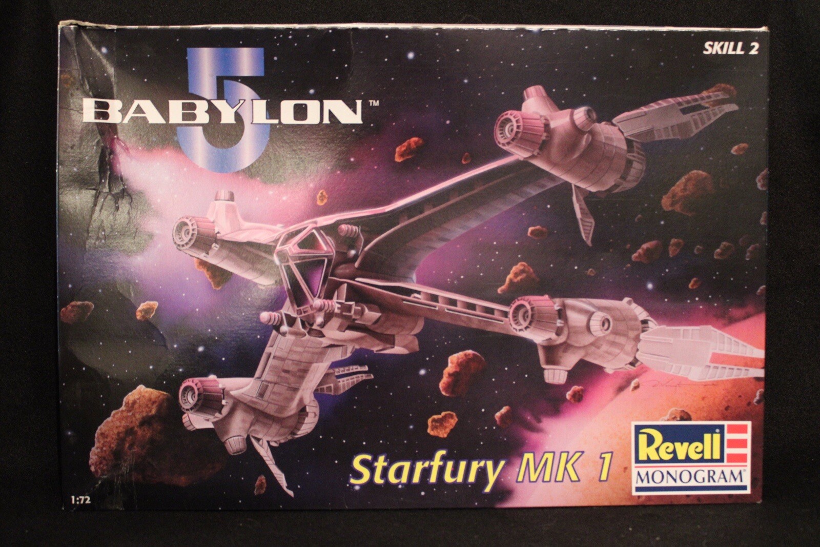 Revell Monogram Babylon 5 STARFURY MK 1 Model Kit 1:72 Spacecraft 1998 ...