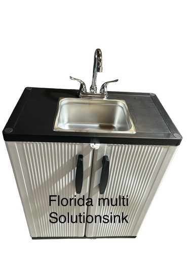 Portable Hand Wash Sink with Hot and Cold Water with NSF Parts 110V ...