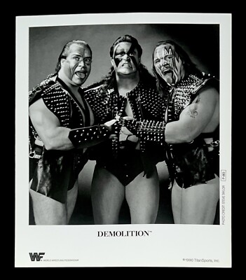 WWE DEMOLITION P-003 OFFICIAL LICENSED ORIGINAL 8X10 PROMO PHOTO FROM ...