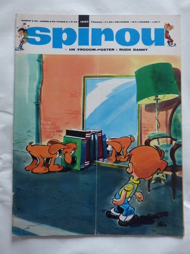 SPIROU n° 1620 LUSITANIA (4p) + MINI RECIT 460 + COVER ROBA + POSTER BUCK DANNY | eBay