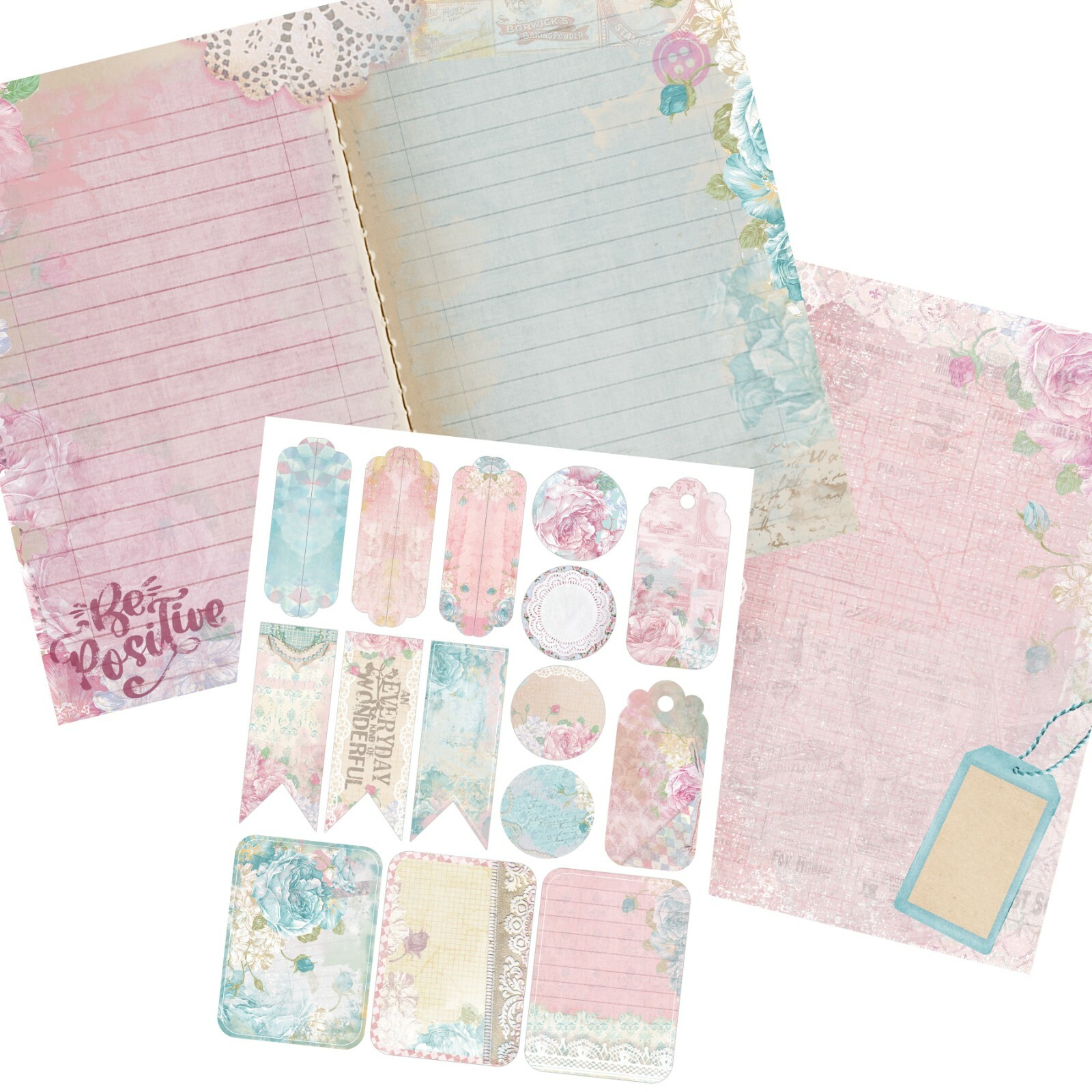 Shabby Junk Journal DIY Kit - Junk Journal, Journal, Smash Book - EZ ...