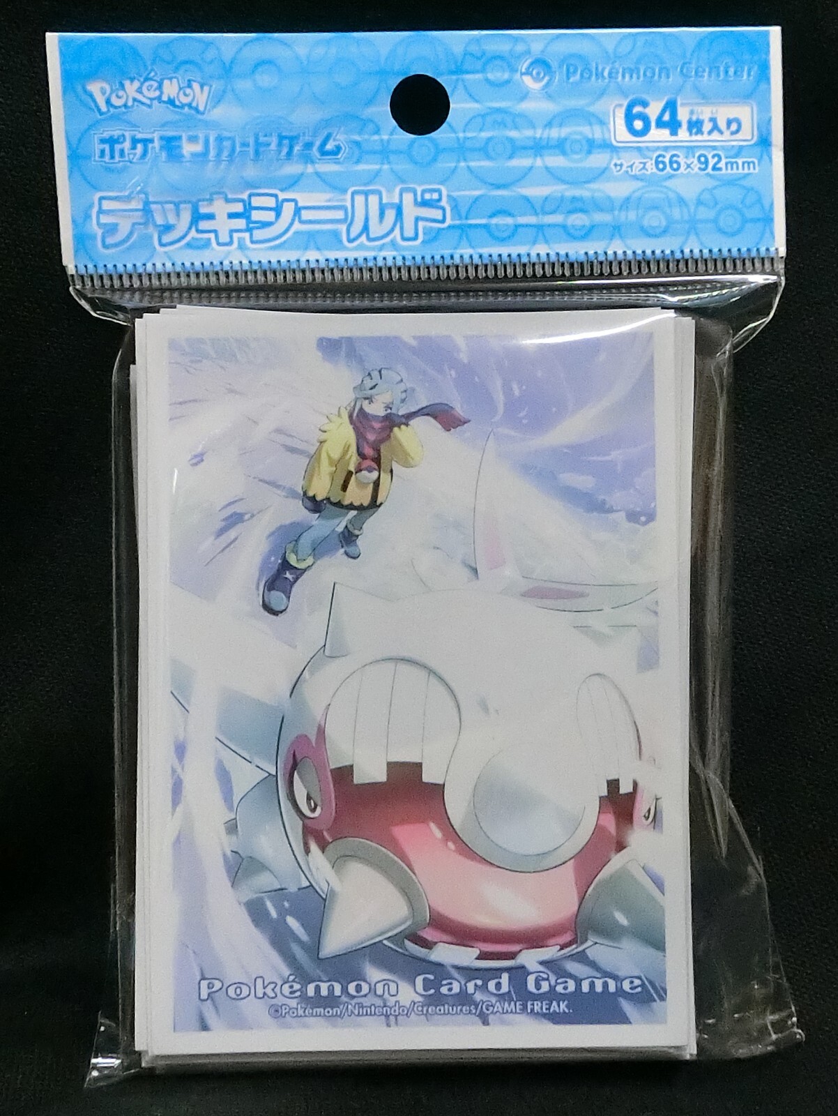 Pokemon Card Official Card Sleeve Cetitan Pack (64) 66 x 92 mm Japanese ...