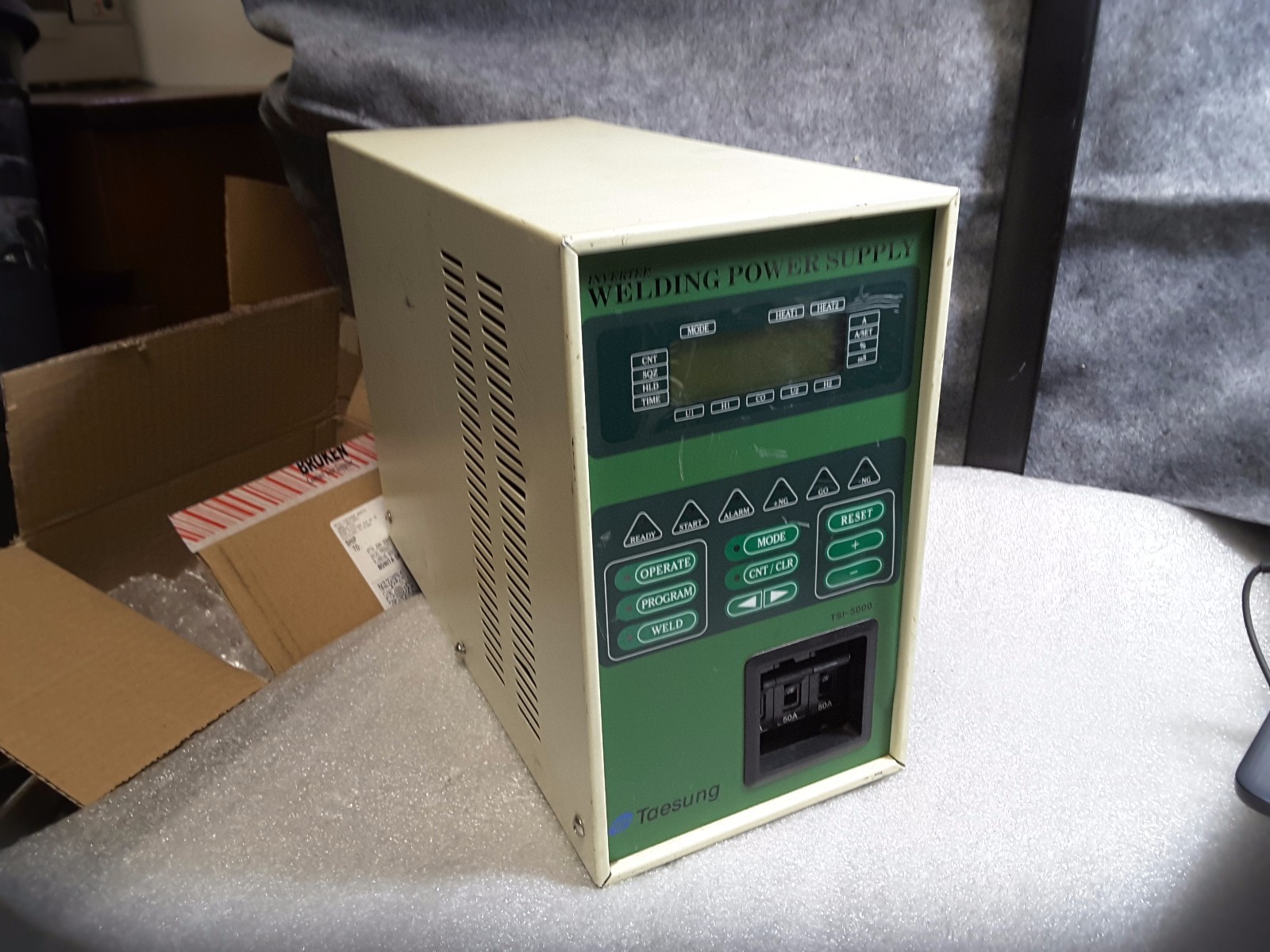 TAESUNG TSI-5000 INVERTER WELDING POWER SUPPLY CONTROLLER 220VAC 3PH ...