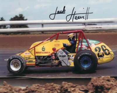 Jack Hewitt autographed #26 USAC Silver Crown 8x10 photo | eBay