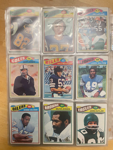 121 1975 TOPPS FOOTBALL CARDS EXCELLENT CONDITION | eBay