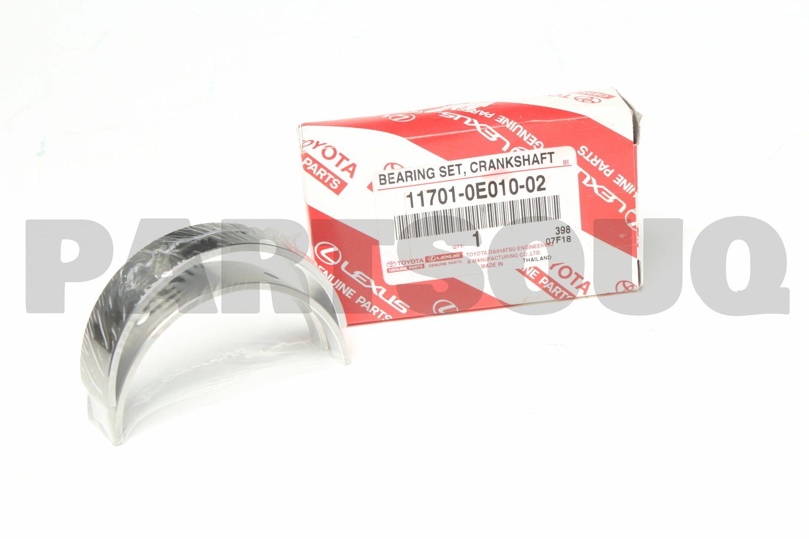 117010E01002 Genuine Toyota BEARING SET CRANKSH 11701-0E010-02 | eBay