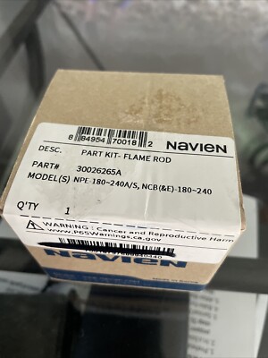 Navien 30026265A Ignitor and Flame Rod for NPE and NCB Series | eBay