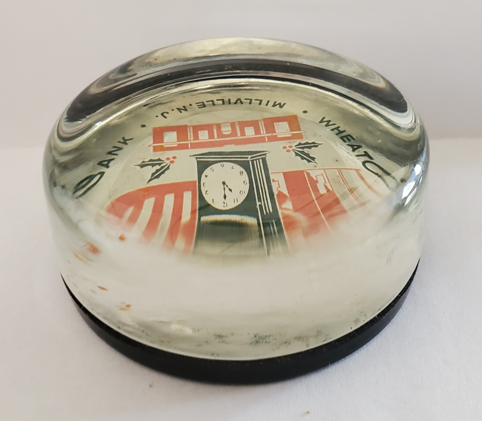 Vintage Millville National Bank (Wheaton Park Office, N.J.) Paperweight ...