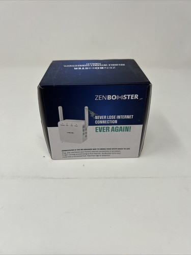 WiFi Extender Internet Range Zenbooster Router Zen Booster 300M Dual ...