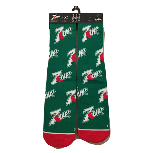Odd Sox Knits 7UP SODA Novelty Crew Socks Size 6-13 NWT | eBay