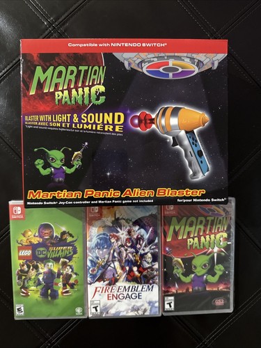 Lot Of 4 Nintendo Switch Games Sealed. Martian Panic Blaster! | eBay