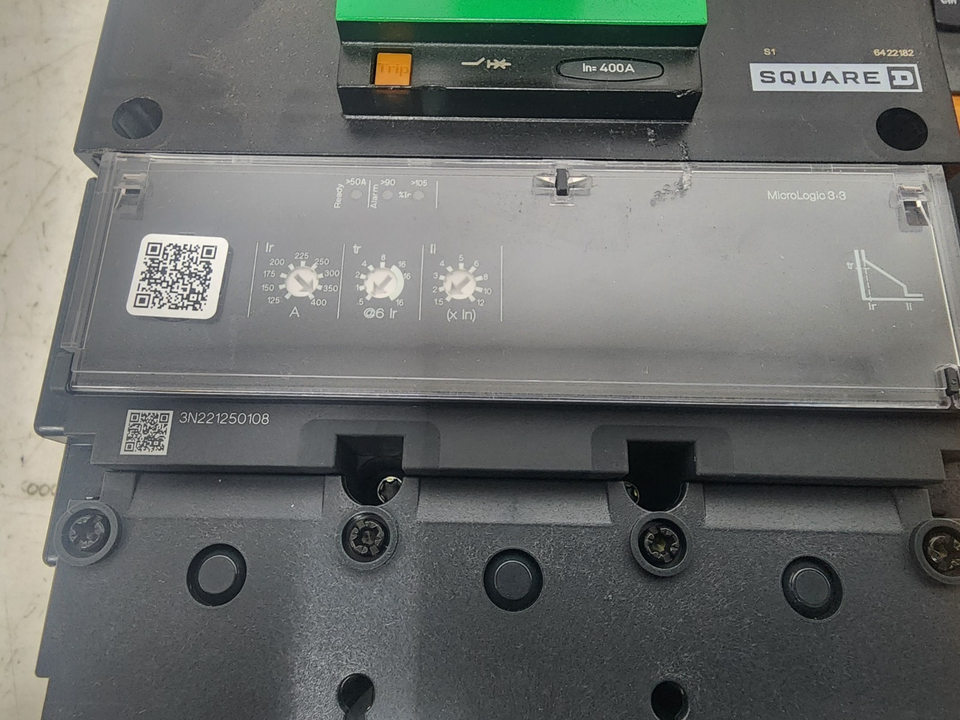 👀NEW SQUARE D 400 AMP I-LINE CIRCUIT BREAKER 3P 600V W/ 400A TRIP ...
