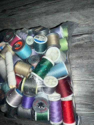 ASSORTED Vintage Sewing Thread New AND used LOT of 100 | eBay