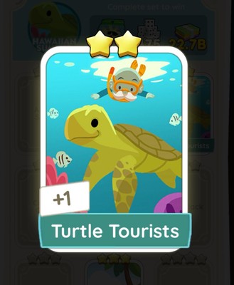 Monopoly Go Sticker or Card Set 10 “Turtle Tourists” FAST DELIVERY ...