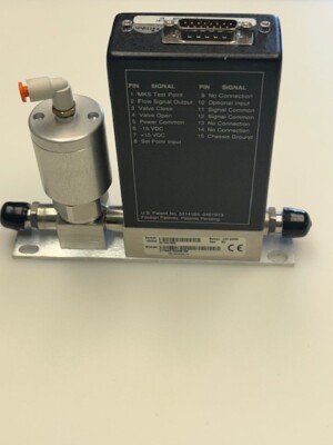 MKS 2179A01322CR1BV MASS FLOW CONTROLLER RANGE 200 SCCM, N2 (SN ...