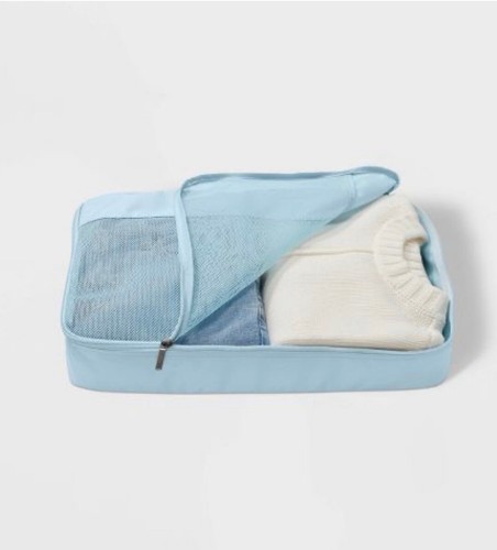 Open Story Medium Packing Cube & Clear Pouch Set - Muddy Aqua | eBay