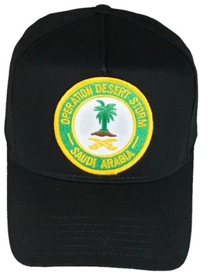 OPERATION DESERT STORM SAUDI ARABIA HAT GULF WAR SHIELD IRAQ VETERAN ...