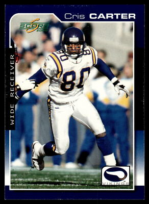 Cris Carter 2000 Score Card #110 | eBay