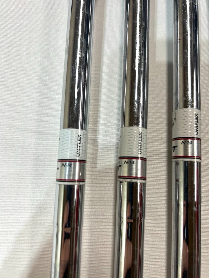 Callaway X Hot Iron Set 4-9 iron, P and A wedge Steel Shaft Unifllex ...