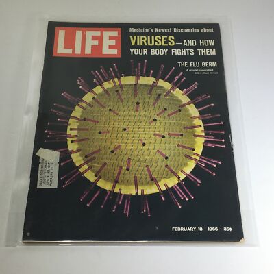VTG Life Magazine: February 18 1966 - Viruses The Flu Germ & How To ...