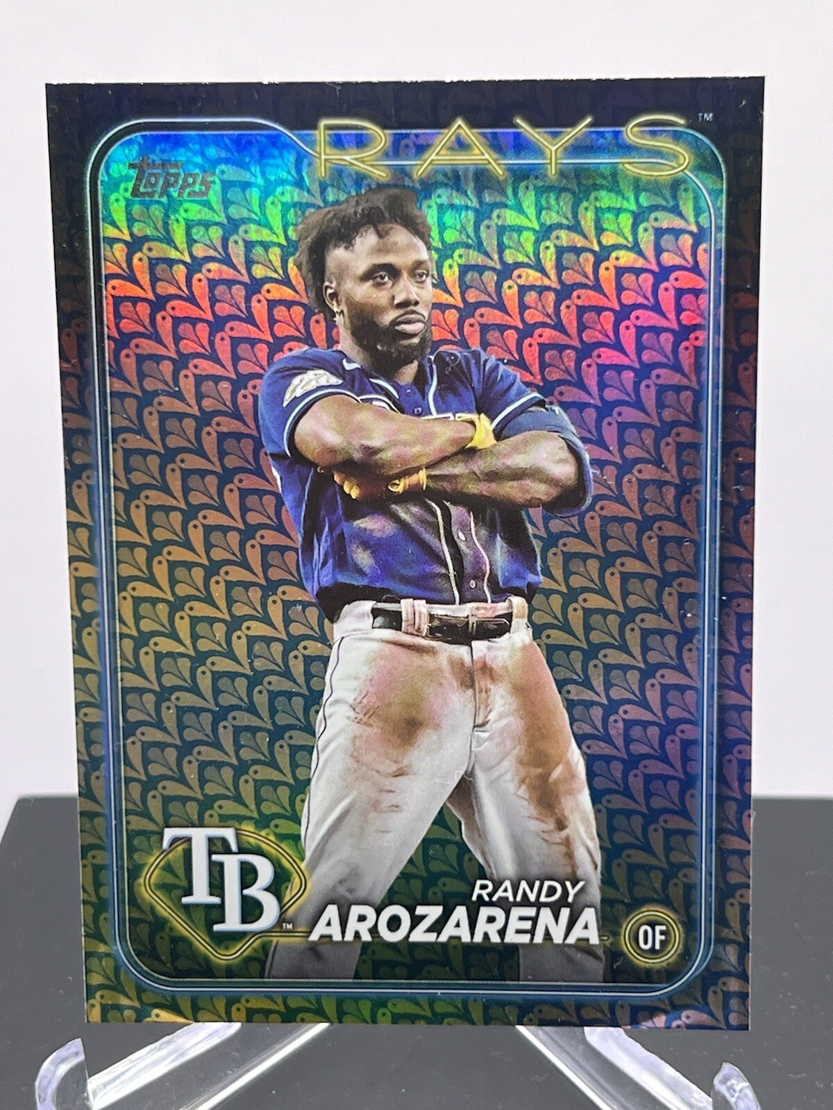 Baseball Card | #284 Randy Arozarena Easter Holiday Foil - 2024 Topps ...