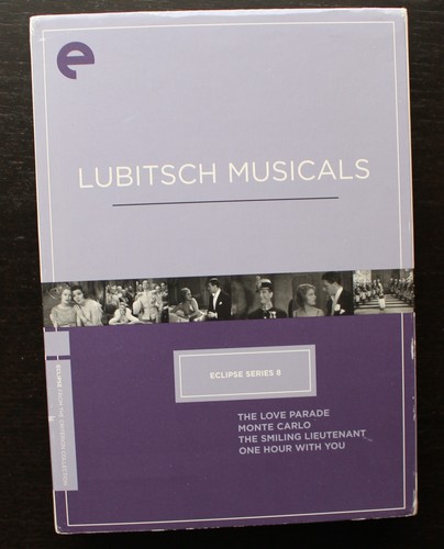 Lubitsch Musicals (Criterion Collection-Eclipse Series 8) (DVD) | eBay