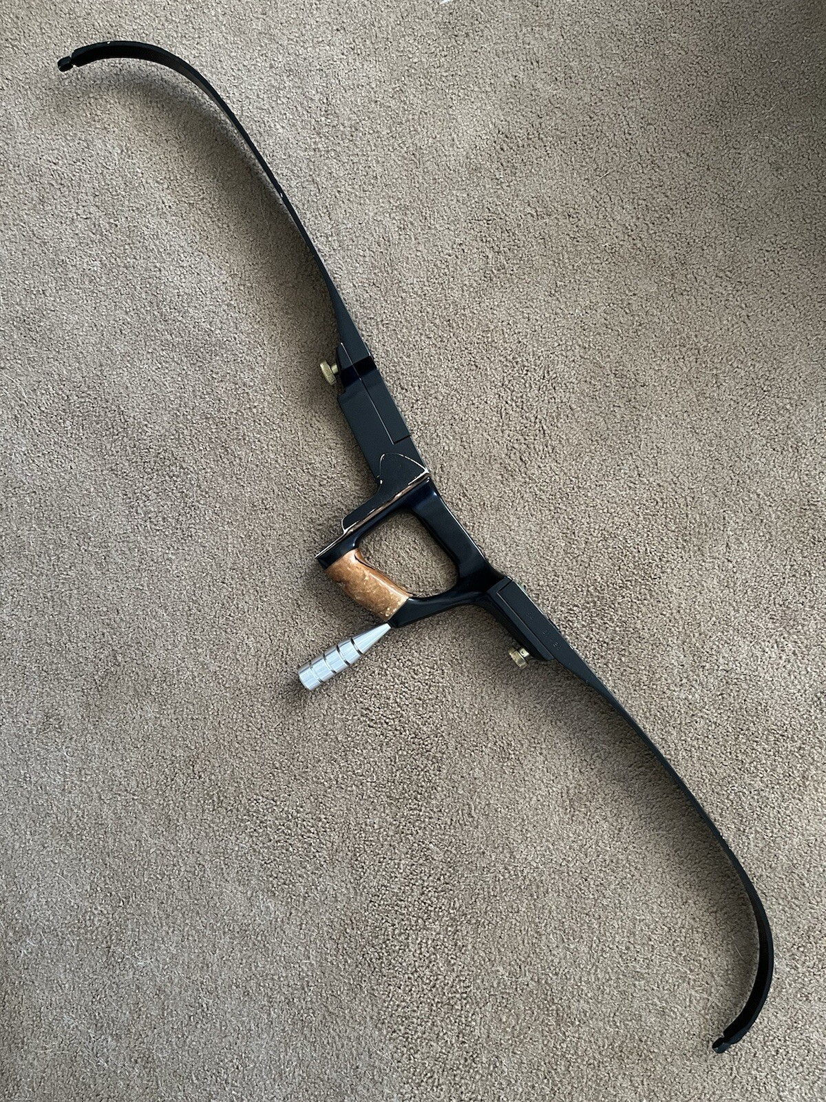 Rare Vintage Black Widow Express Hunter Take Down Recurve Bow. 61 Lb ...