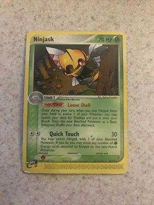 Ninjask 18/97 Ex Dragon Rare Pokemon Card LP | eBay