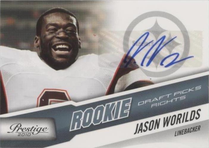 2010 Playoff Prestige - Rookie Jason Worilds #251 Rookie Draft Picks ...