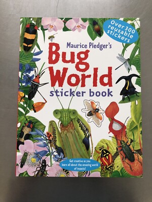 Maurice Pledger Bug World Sticker Book | eBay
