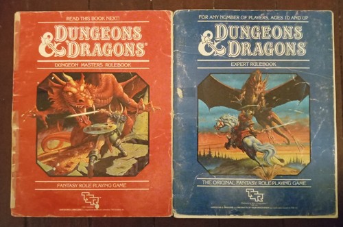 Dungeons And Dragons Basic DM and Expert Players Rule Books | eBay