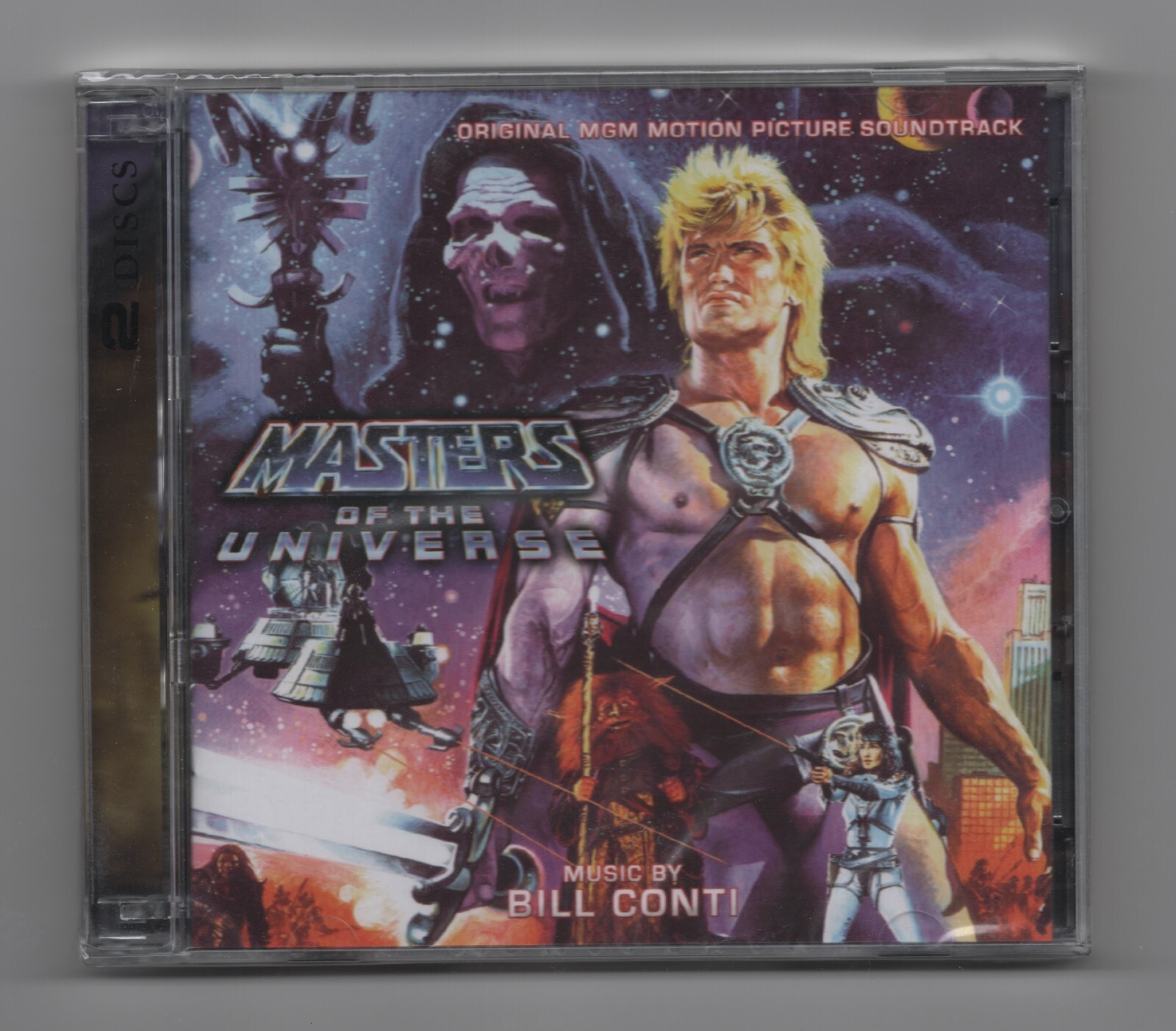 Masters of the Universe (Bill Conti) Ltd 500 OOP 2 CD Music Score ...