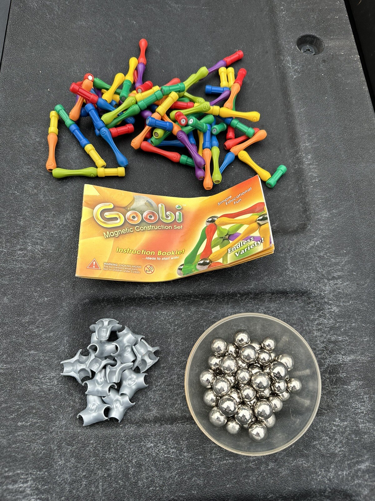 Goobi 150 Pieces Construction Set- STEM Building Toy W/instructions | eBay