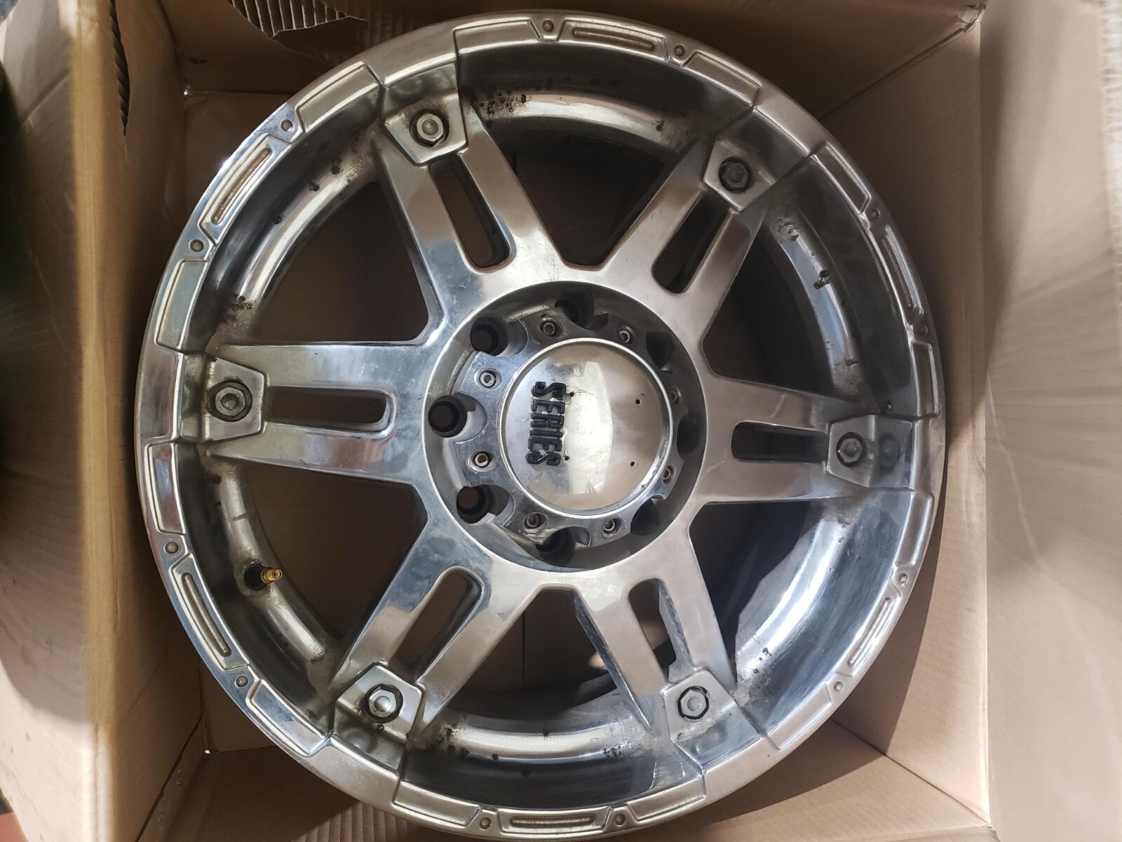 TIS 543c Chrome 20x9 +18mm offset 3 good rims and a bent one | eBay
