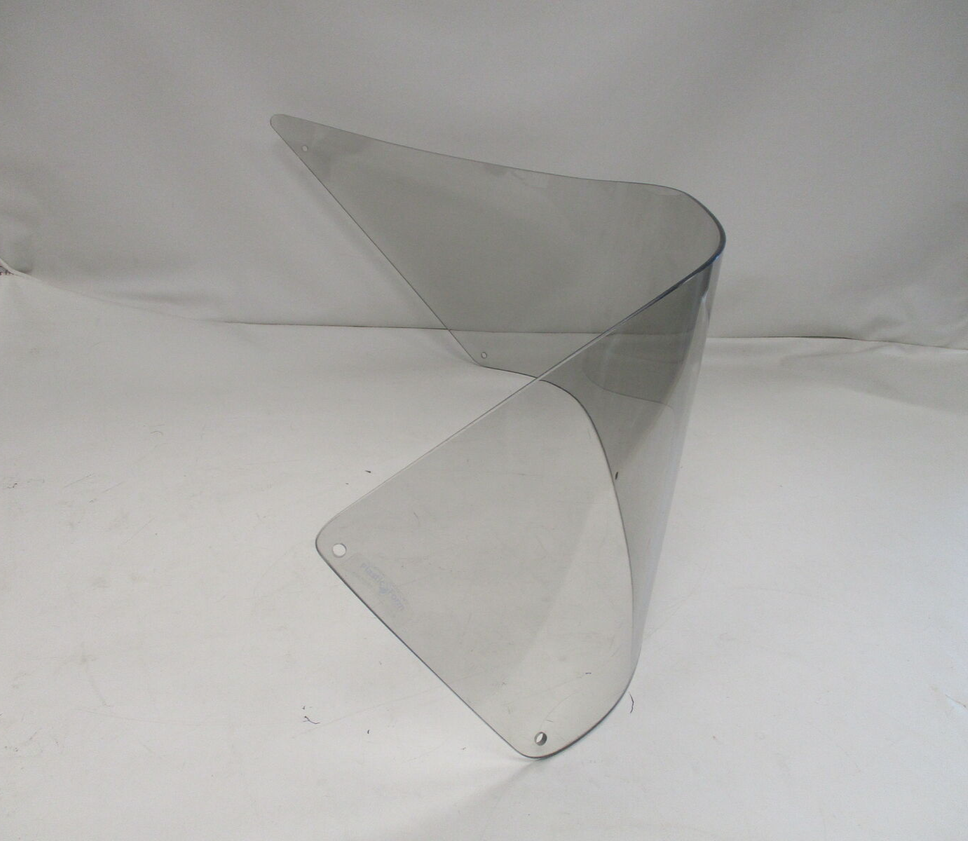 WINDSHIELD PLASTIC FORM CLEAR PLEXIGLASS PORT SIDE 32" L X 12 3/4" H ...