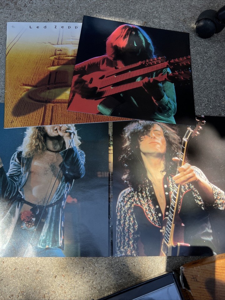 Led Zeppelin 4 CD Box Set Atlantic 7 82144-2 , 1990 W/ Booklet & Case ...