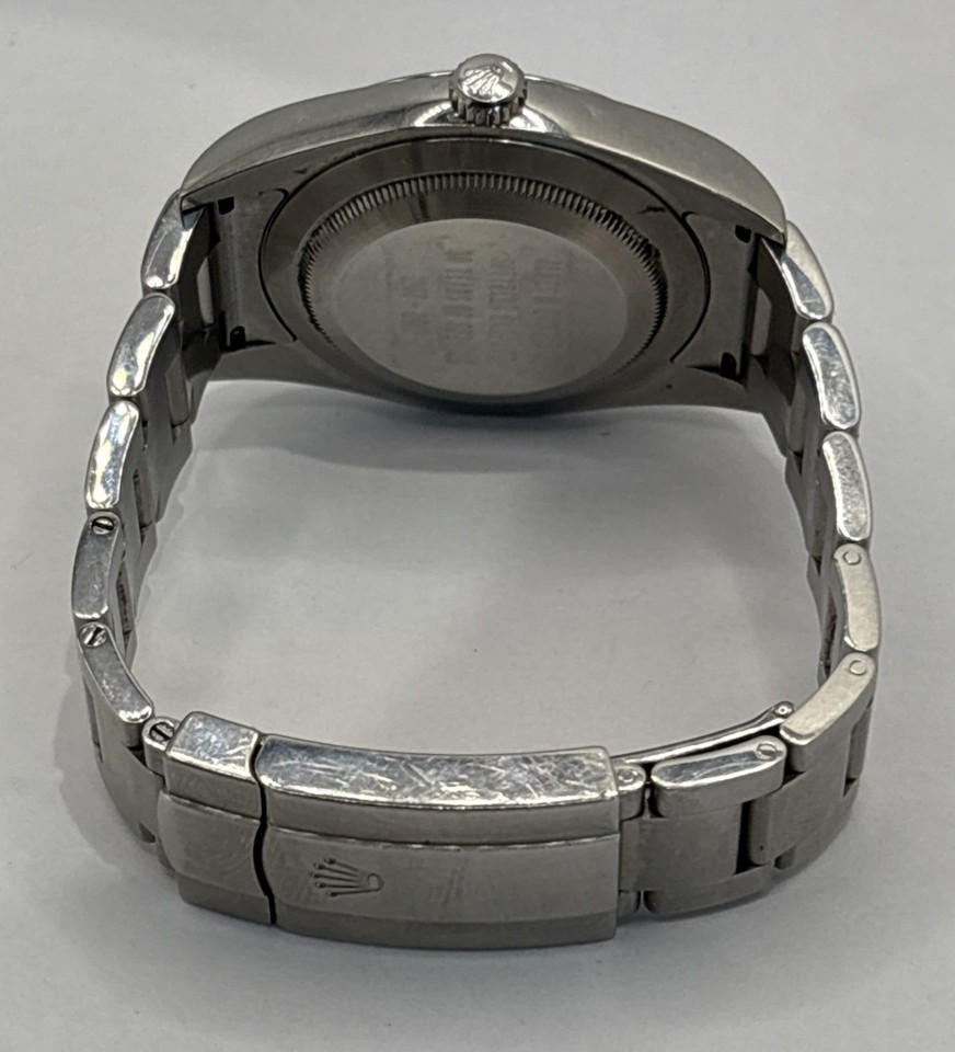 Rolex Oyster Perpetual Ref. 114300, Rhodium + Blue Dial, 39mm +Box (has ...