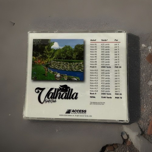 Valhalla Golf Club Links Championship Course Add on New in Shrink | eBay