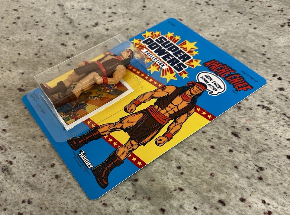 Custom DC “Kenner” Super Powers APACHE CHEIF Figure-MOC- With ...