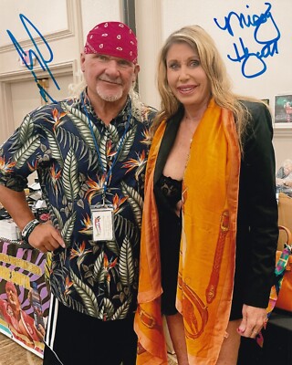 George South Missy Hyatt Signed 8x10 Pro Wrestling Photo Mid South WWF ...
