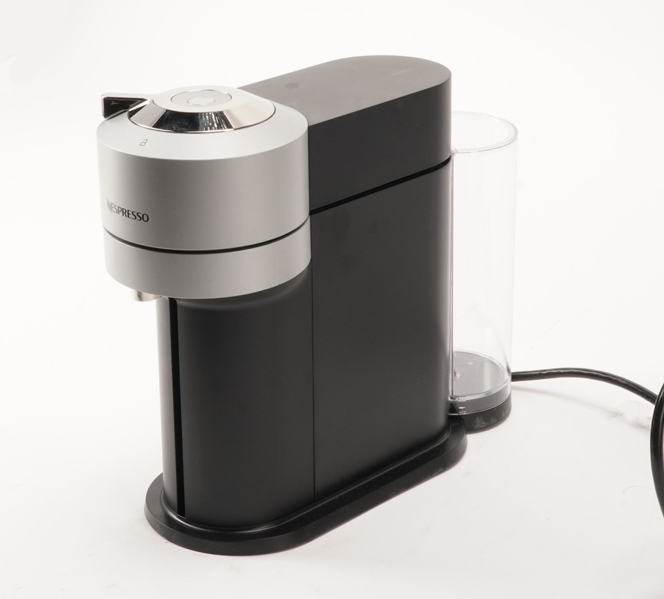 Nespresso Vertuo Next Deluxe Compact Coffee Espresso Machine Silver | eBay