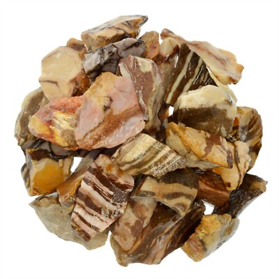 18 lb Zebra Jasper Rough Stones - Jewelry Making Craft Rocks Tumbling ...