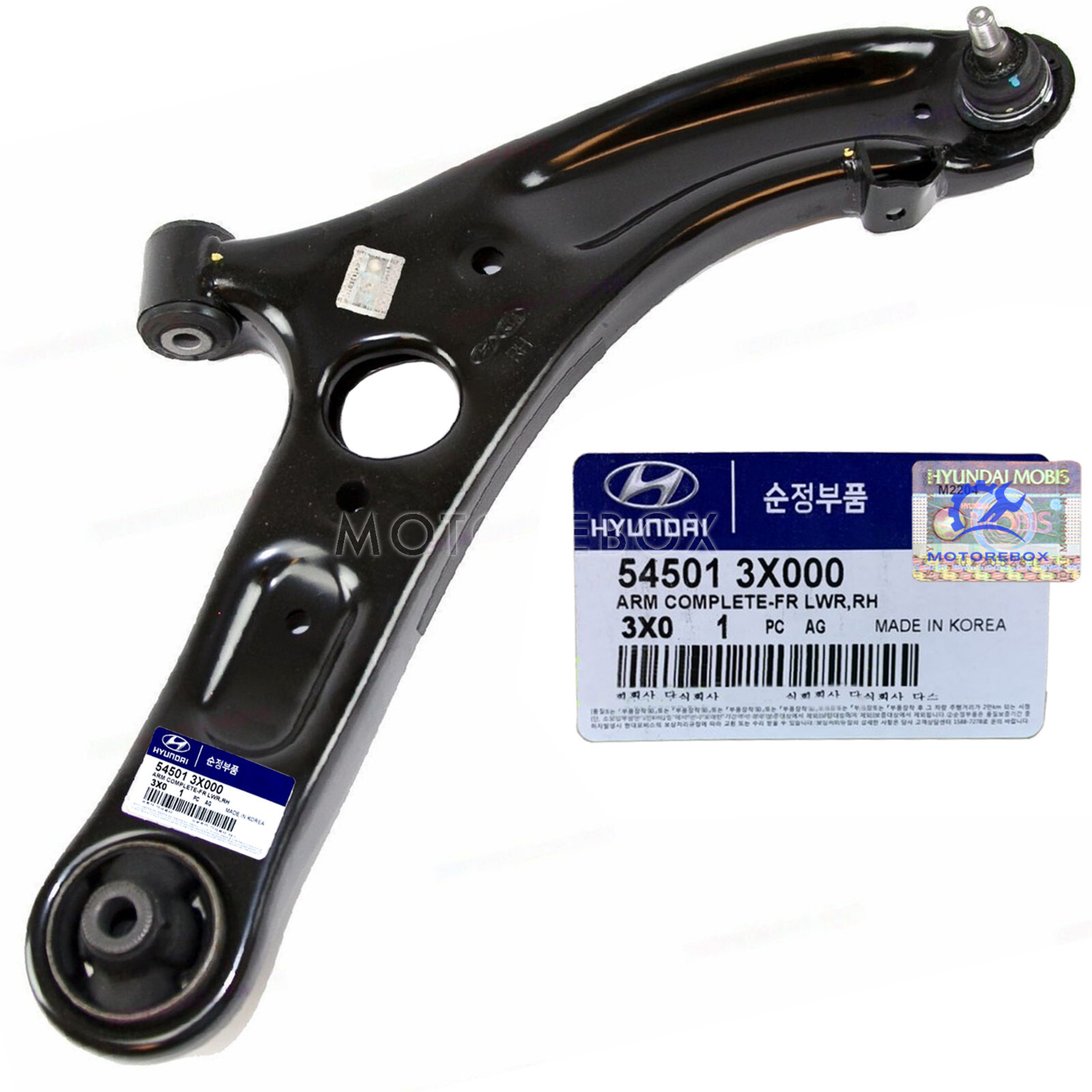 Genuine Front Lower Control Arm RIGHT Passenger Side Elantra Veloster ...