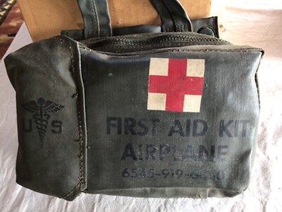 Vietnam U.S Airplane FIRST AID KIT-WITH UNOPENED SUPPLIES | eBay