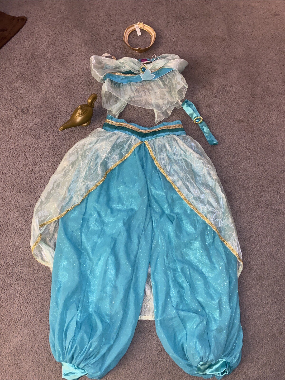 Women's Disney Aladdin Jasmine Arabian Princess Costu… - Gem